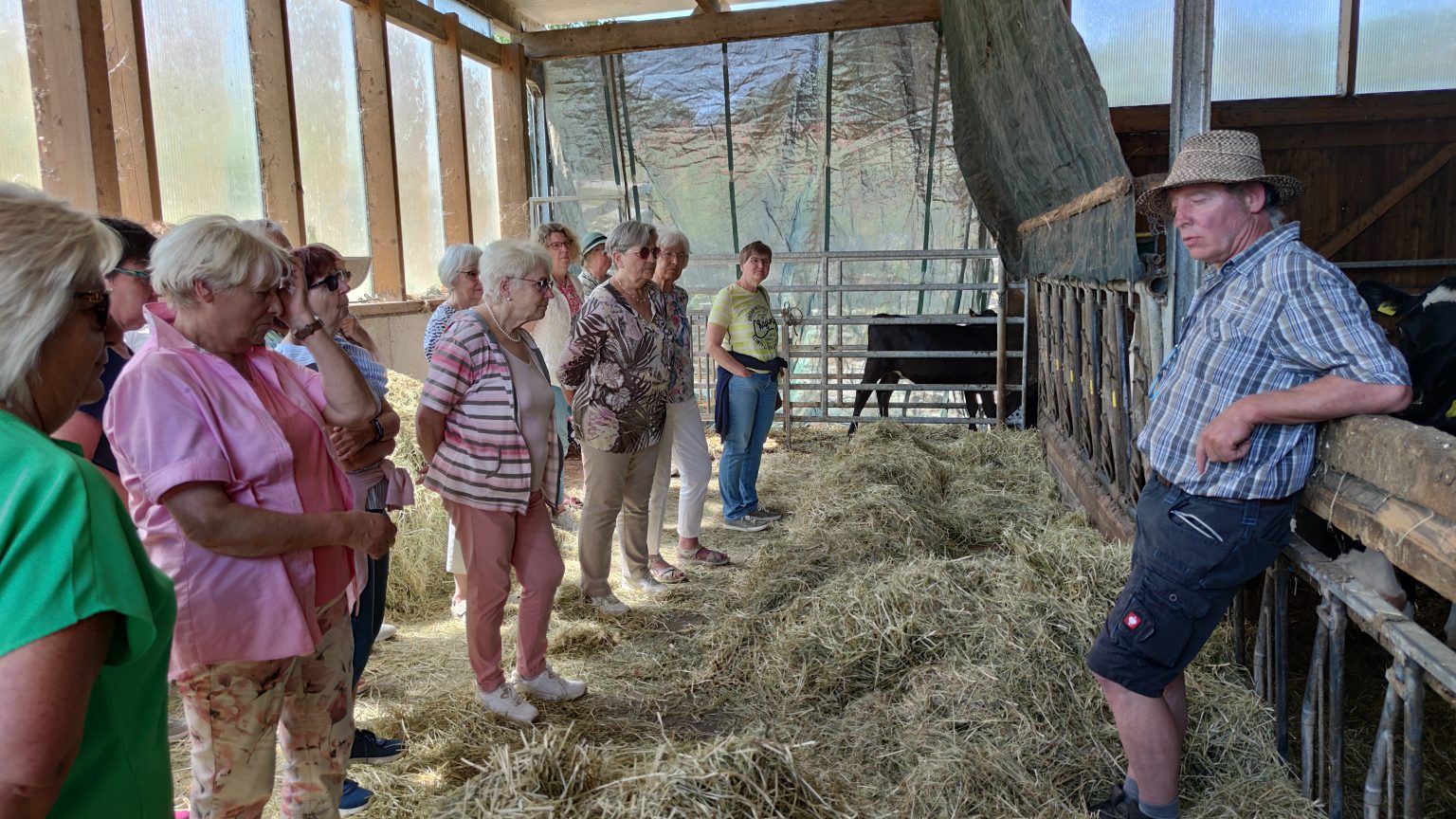 kfd frühstückt auf dem Biohof Kroll-Fiedler